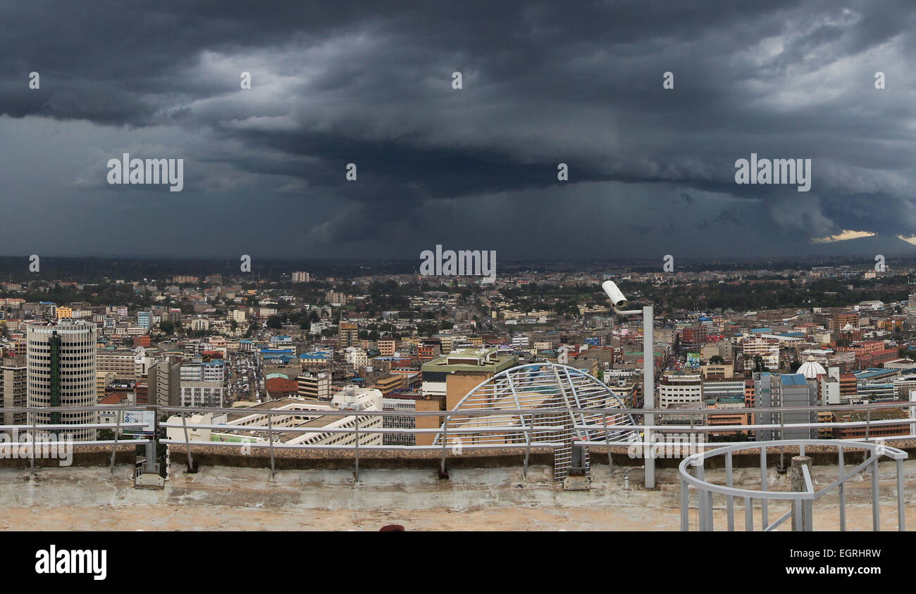 Nairobi city centre center buildings hi-res stock photography and ...