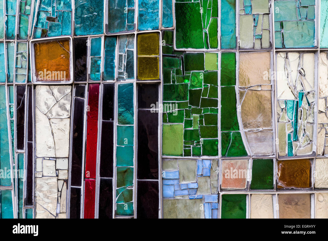 Detail of a colorful window. Good image to be used as background Stock ...