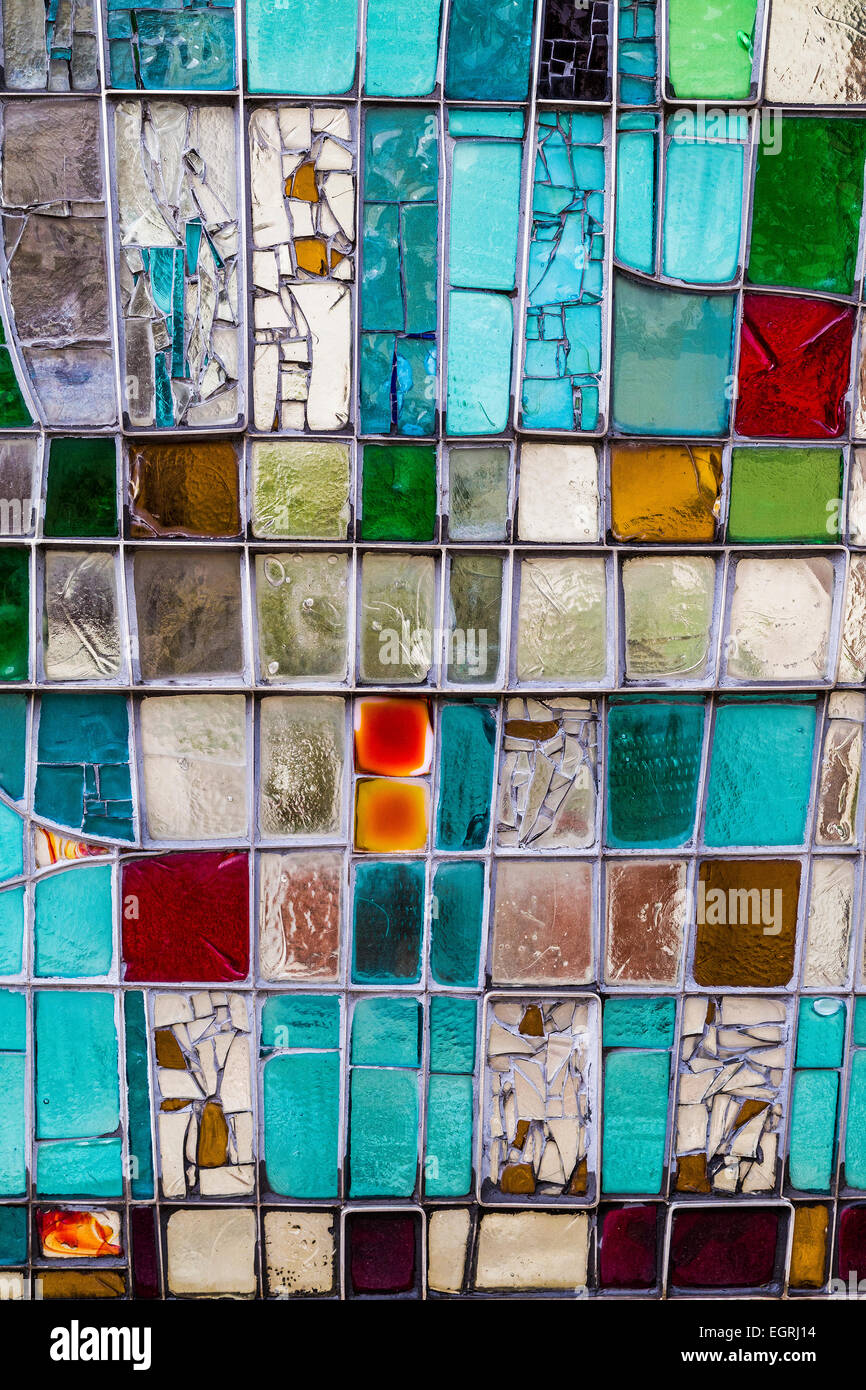 Detail of a colorful window. Good image to be used as background Stock ...