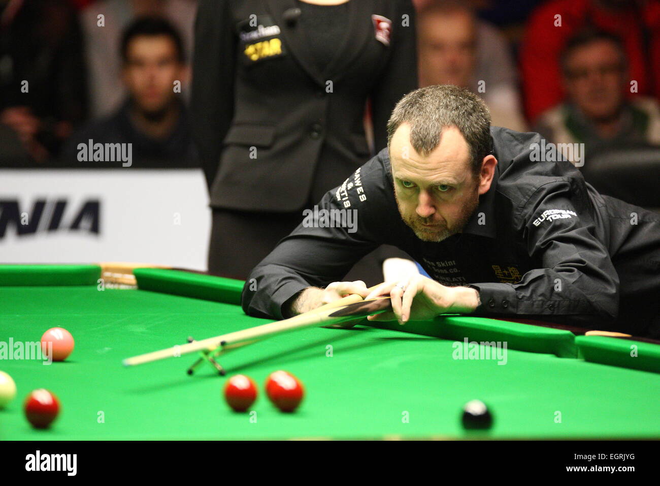 Gdynia, Poland 1st, March 2015. Final game of PTC Gdynia Snooker Polish ...