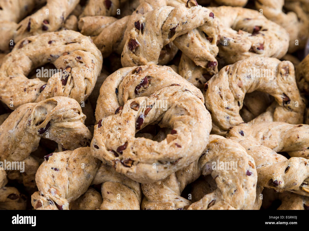 Traditional Sweets on Display in a Bakery Stock Photo - Alamy