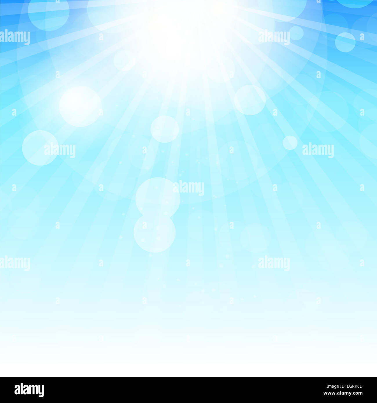 Natural Sunny Background Vector Illustration Stock Photo - Alamy