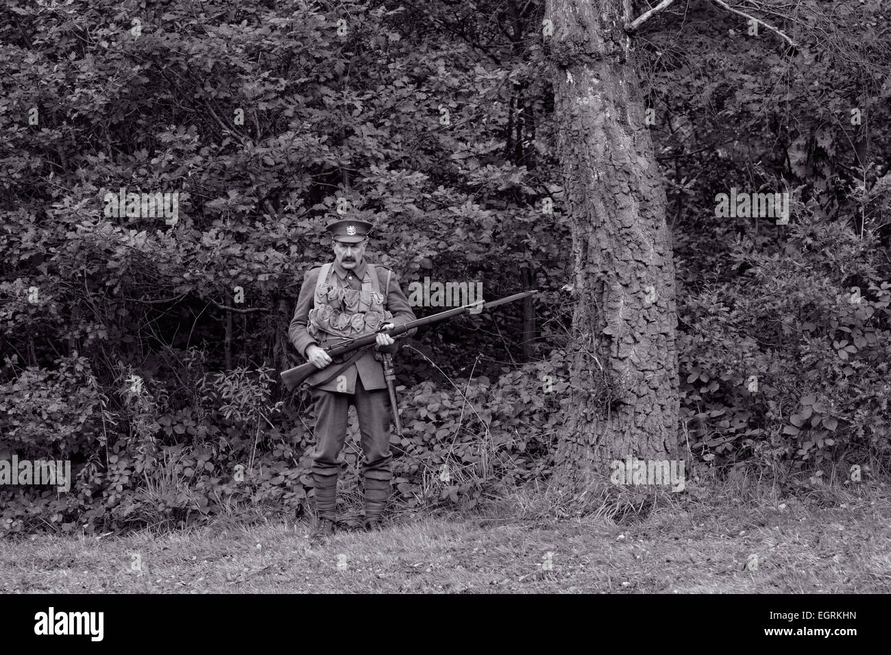 Living historian: Manchester Regiment in British pattern service dress ...