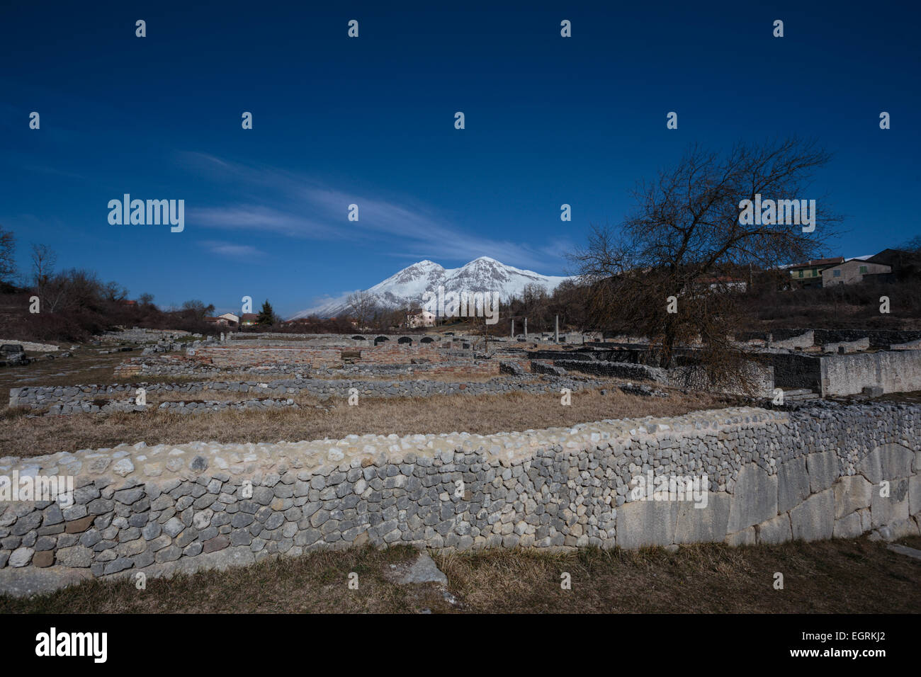 Alba Fucens (Italy) - An evocative Roman archaeological site with ...