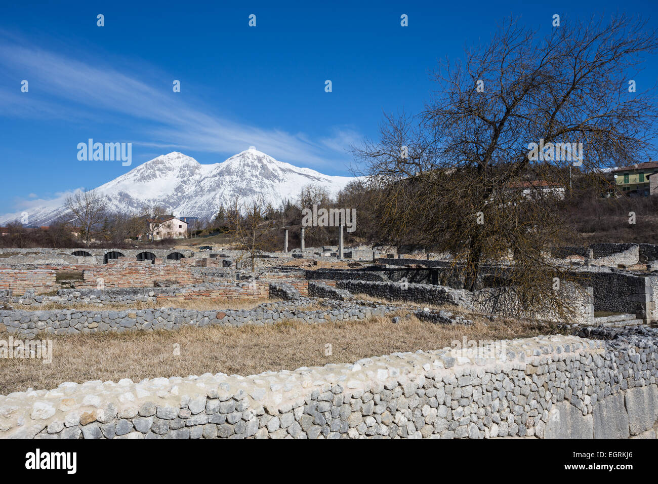 Alba Fucens (Italy) - An evocative Roman archaeological site with ...