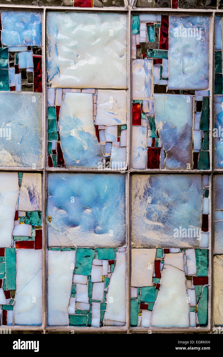Detail of a colorful window. Good image to be used as background Stock ...