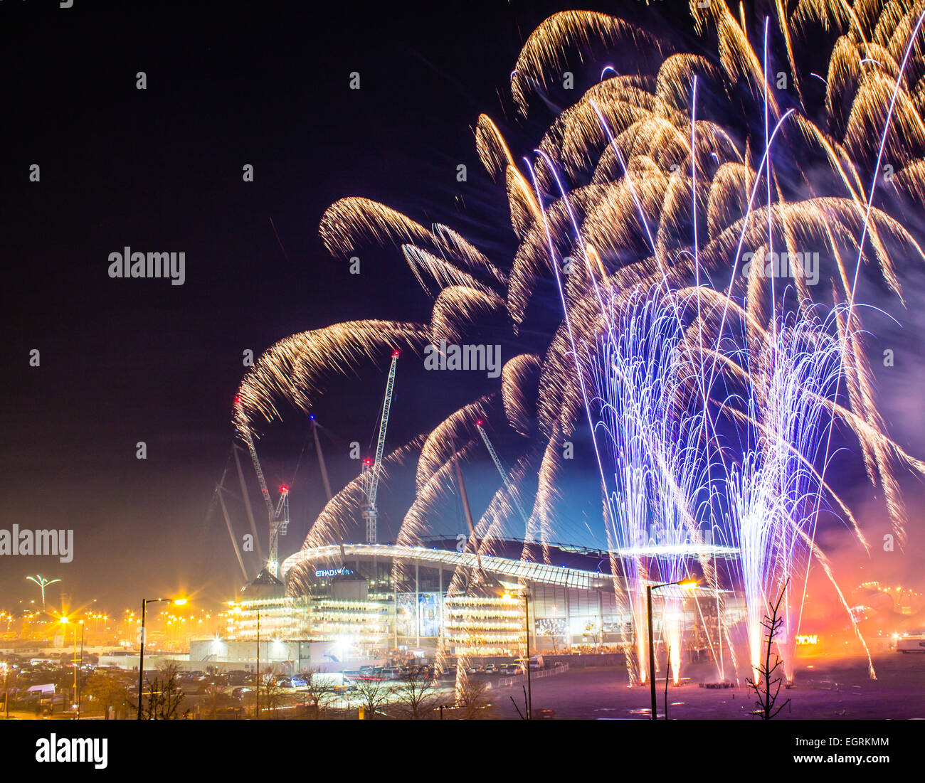 Etihad Stadium Night High Resolution Stock Photography and Images - Alamy