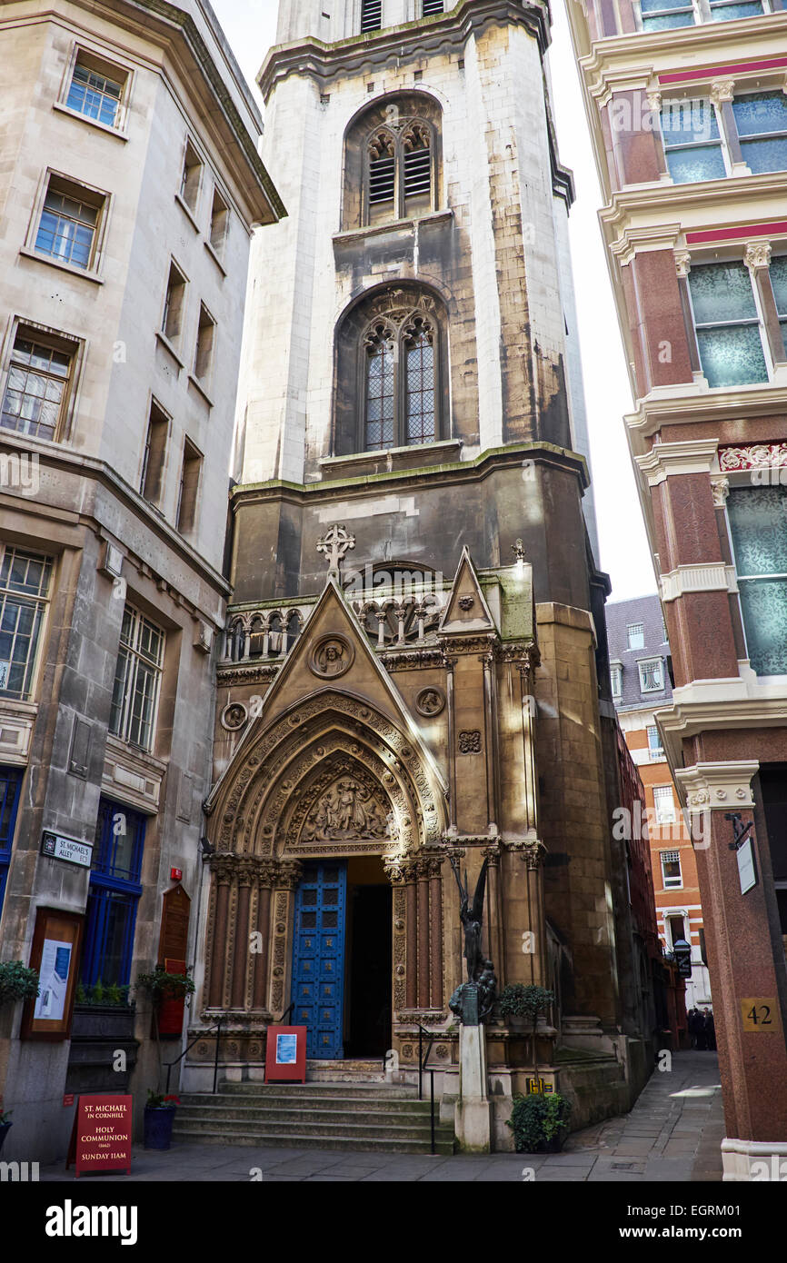 St saint michael cornhill hi-res stock photography and images - Alamy