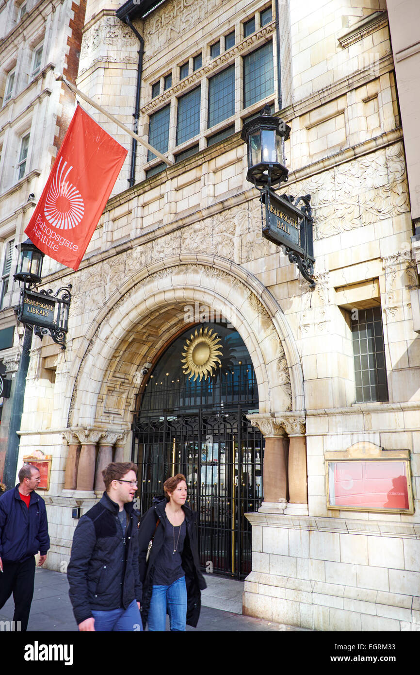 Bishopsgate library hi-res stock photography and images - Alamy