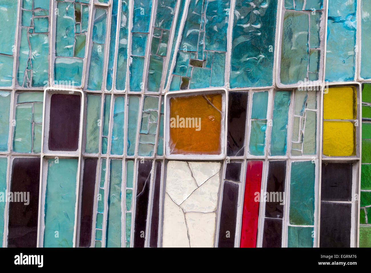 Detail of a colorful window. Good image to be used as background Stock ...