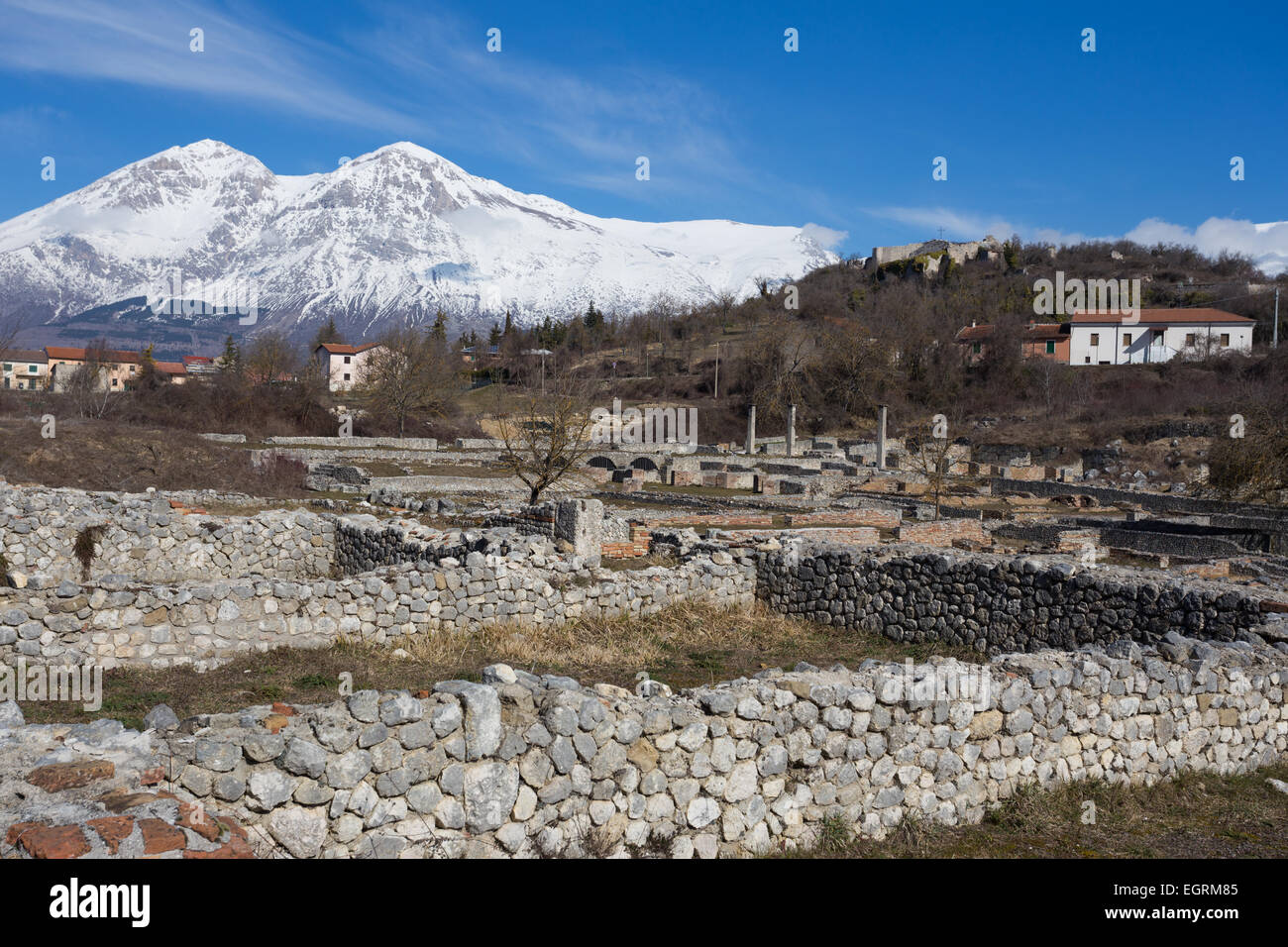 Alba Fucens (Italy) - An evocative Roman archaeological site with ...