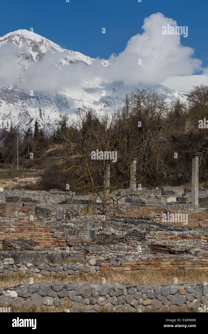 Alba Fucens (Italy) - An evocative Roman archaeological site with ...