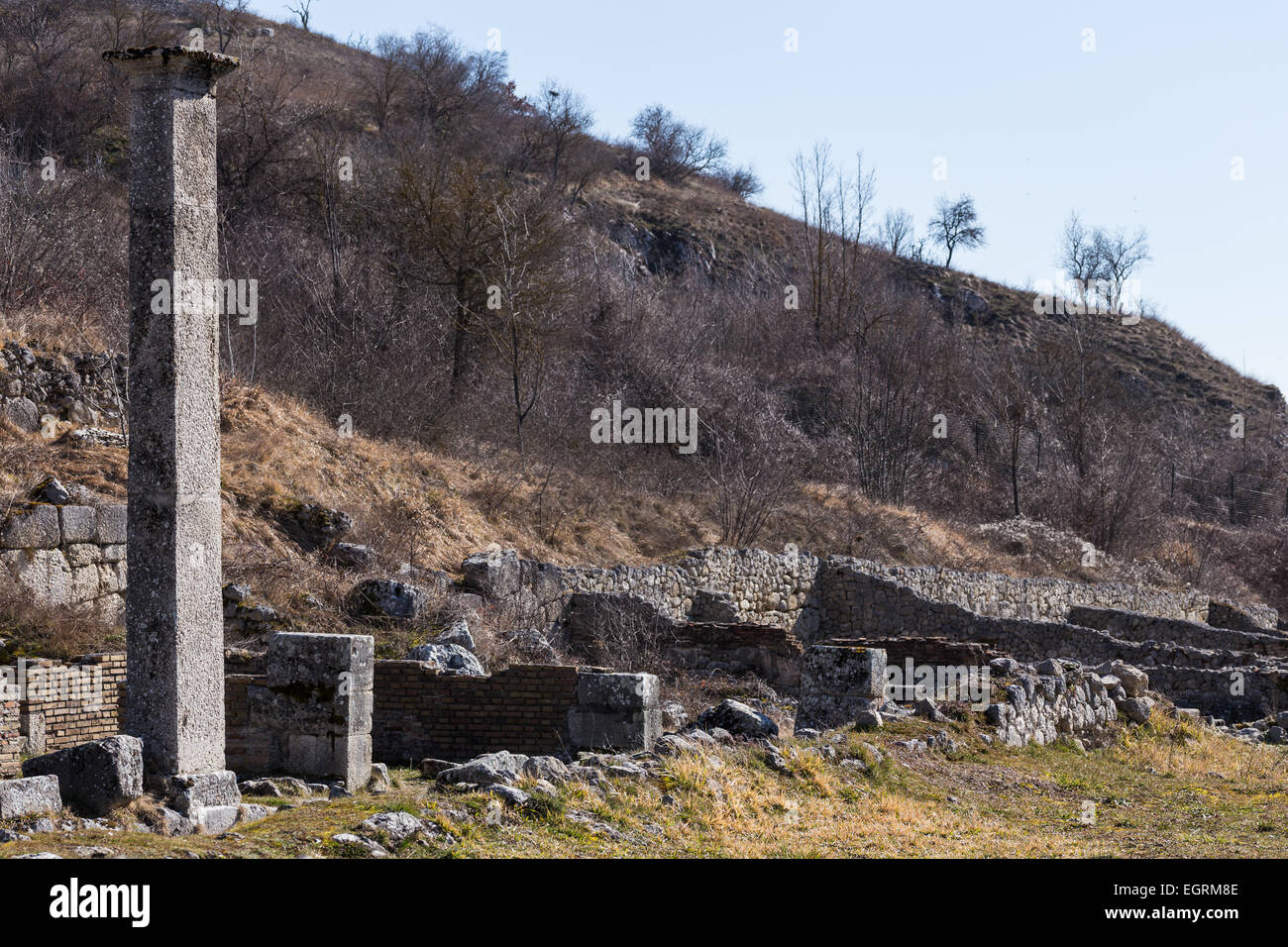 Alba Fucens (Italy) - An evocative Roman archaeological site with ...