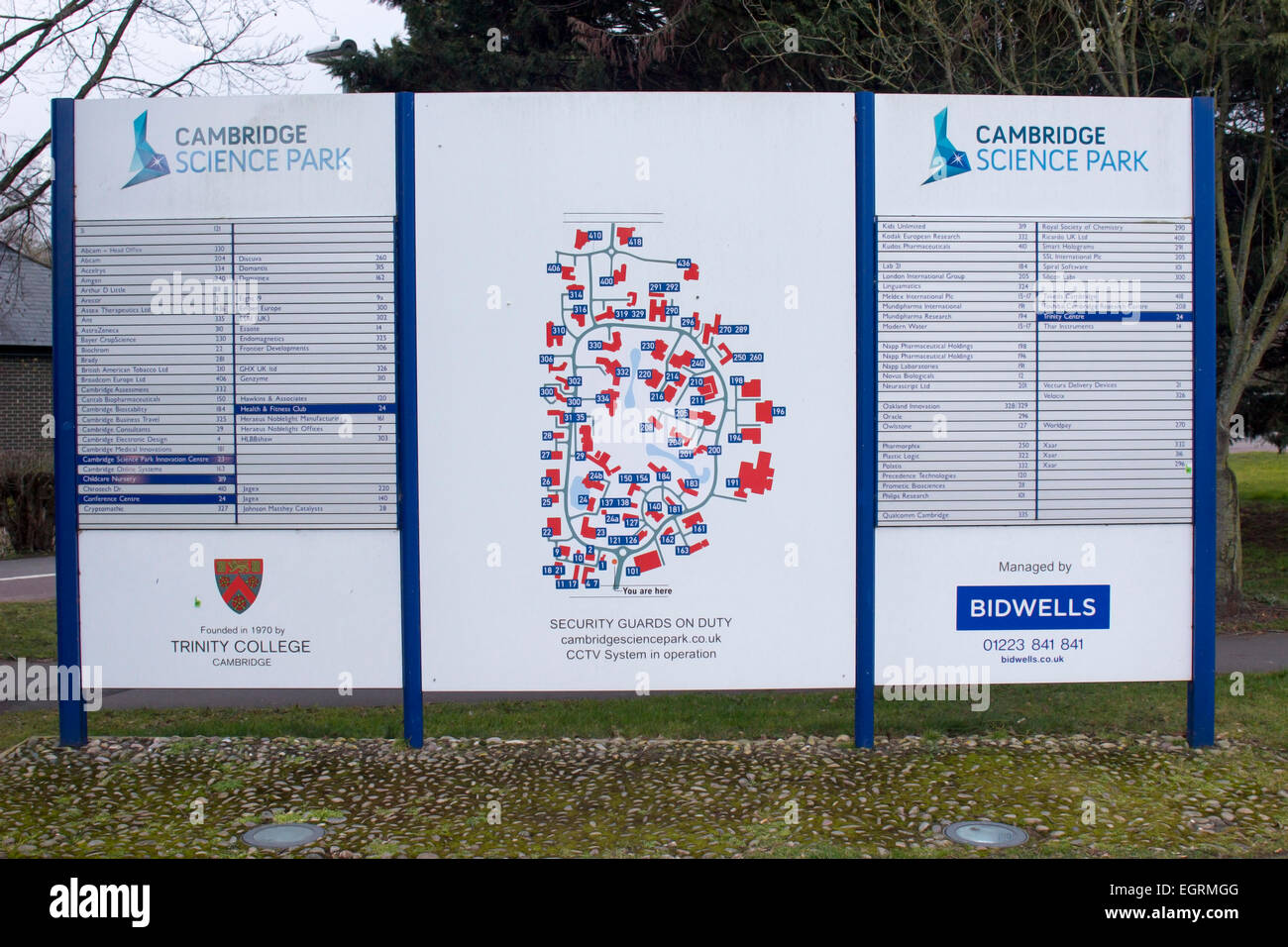 Car park cambridge science park hi-res stock photography and images - Alamy