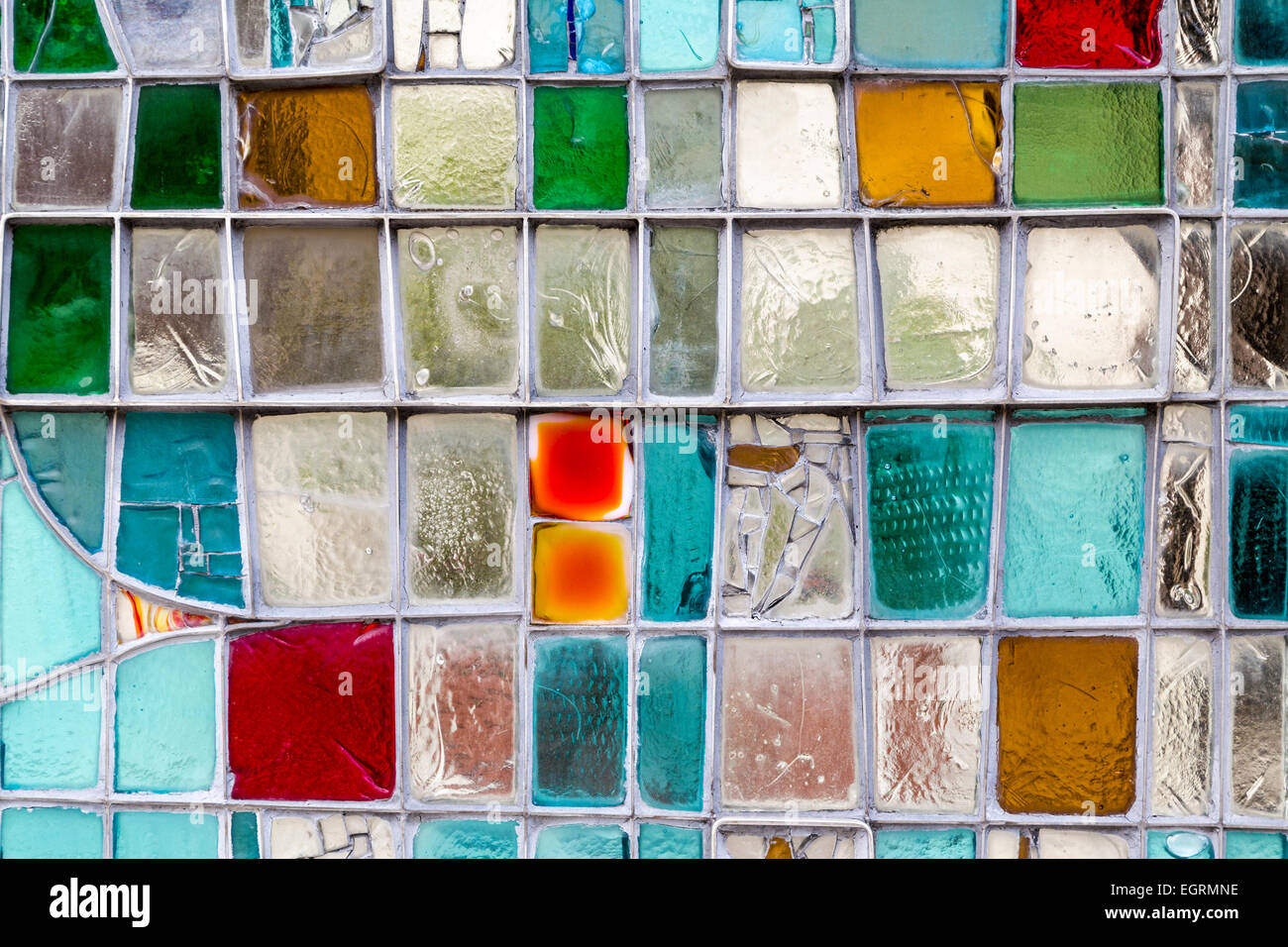Detail of a colorful window. Good image to be used as background Stock ...