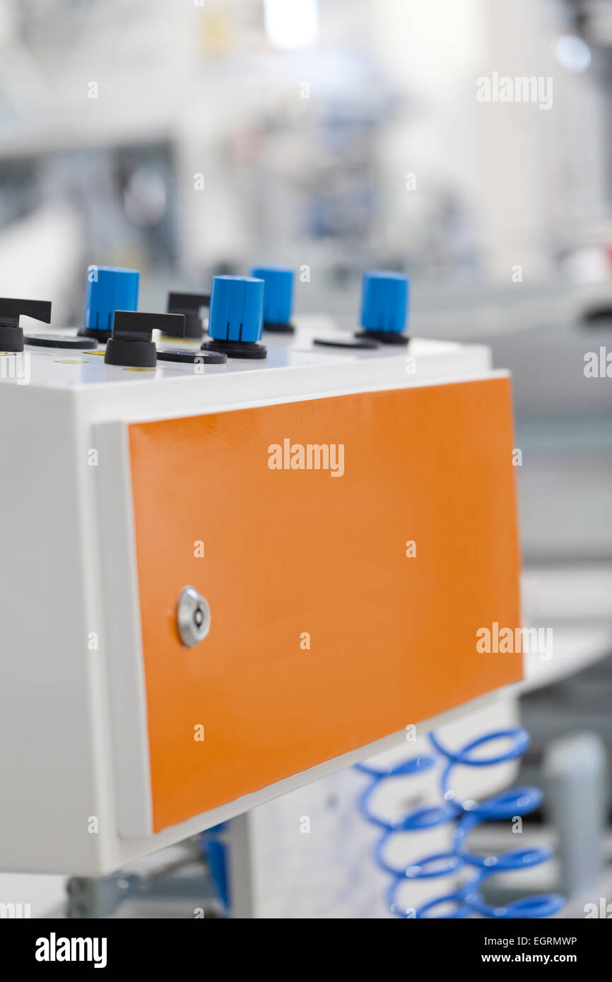 control unit on the machine Stock Photo - Alamy
