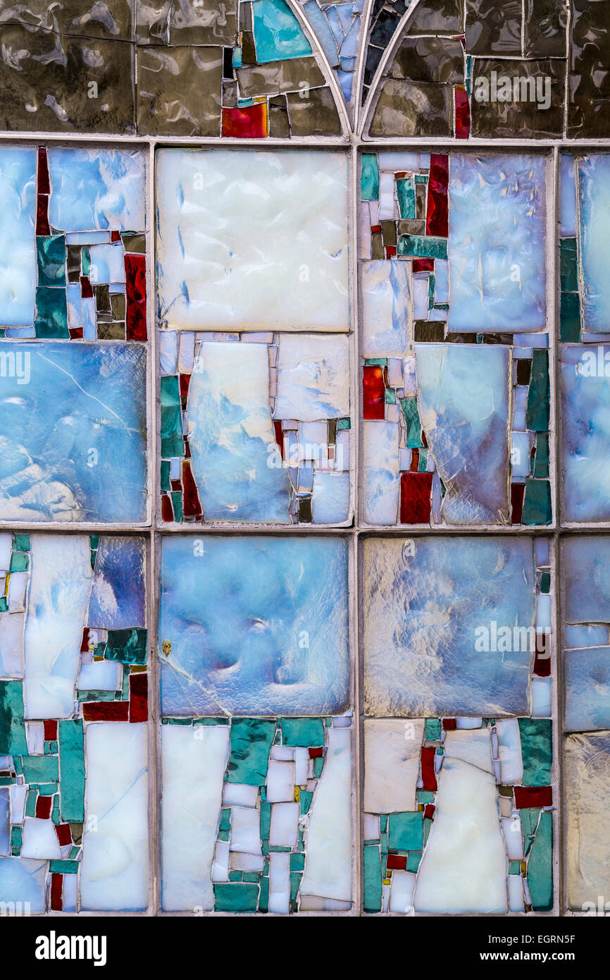 Detail of a colorful window. Good image to be used as background Stock ...