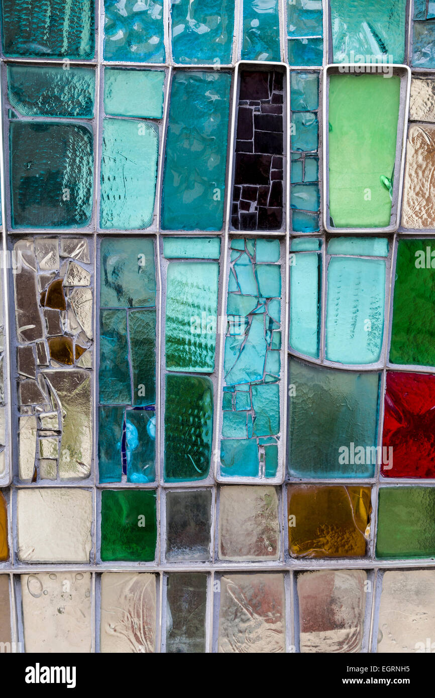 Detail of a colorful window. Good image to be used as background Stock ...