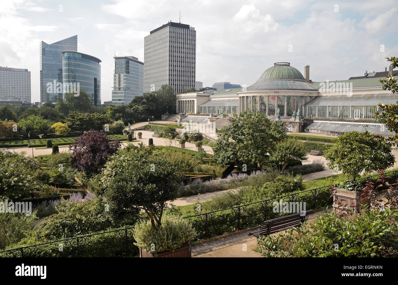 The Botanique (La Botanique) an 18th century greenhouse and botanical ...