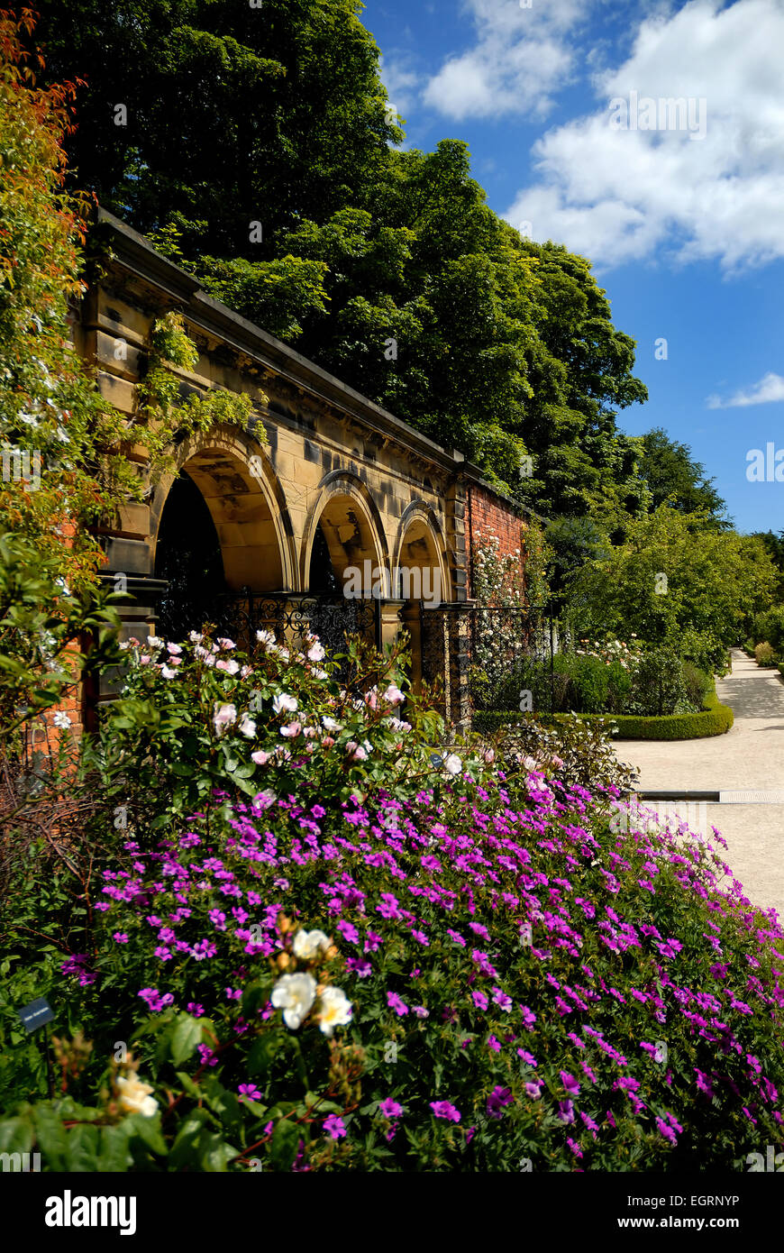 The Alnwick Garden Stock Photo - Alamy