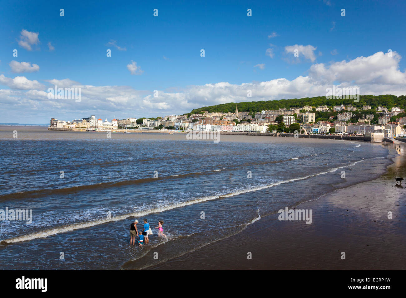 Weston beach hi-res stock photography and images - Alamy