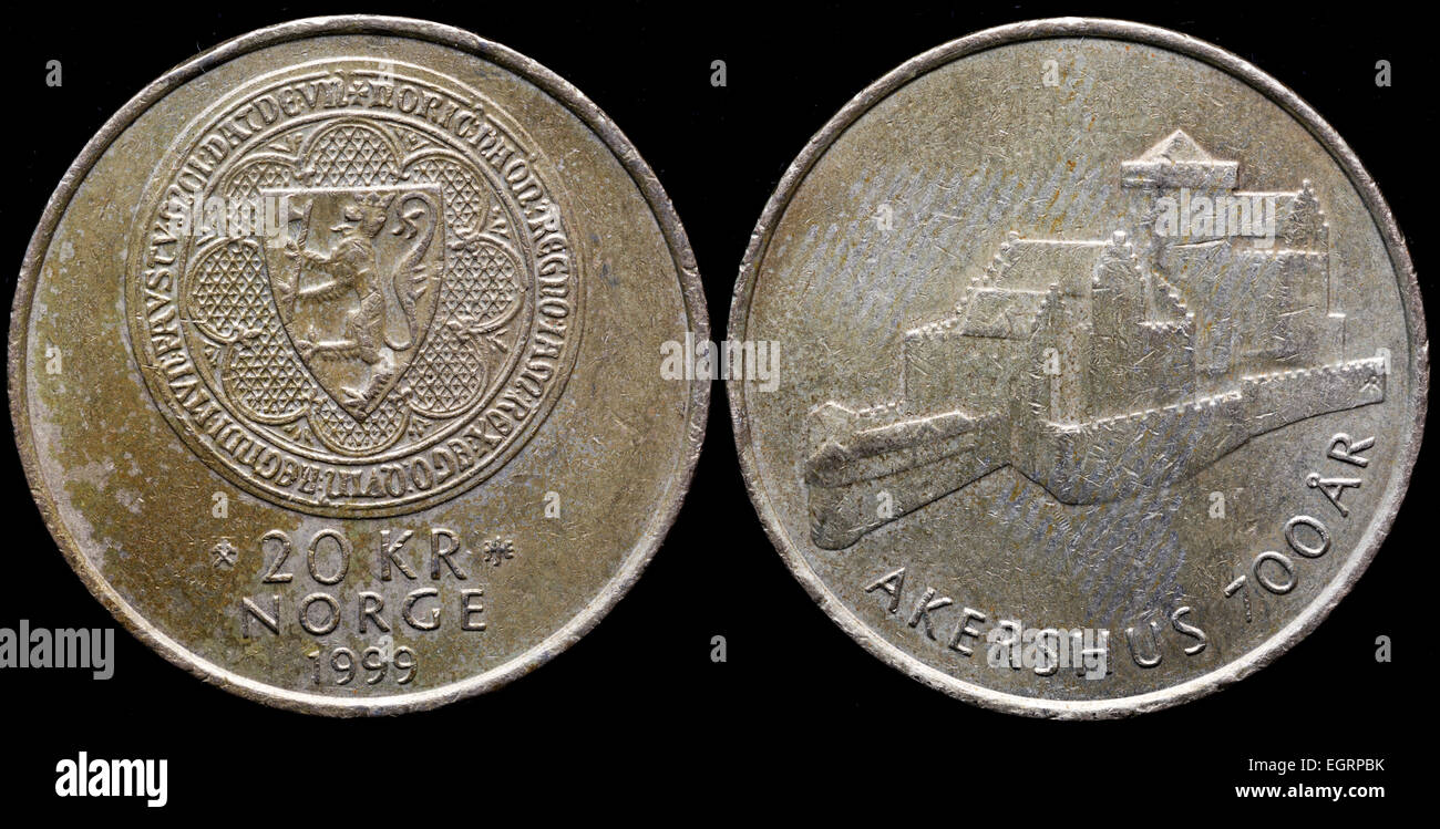 20 kroner coin hi-res stock photography and images - Alamy