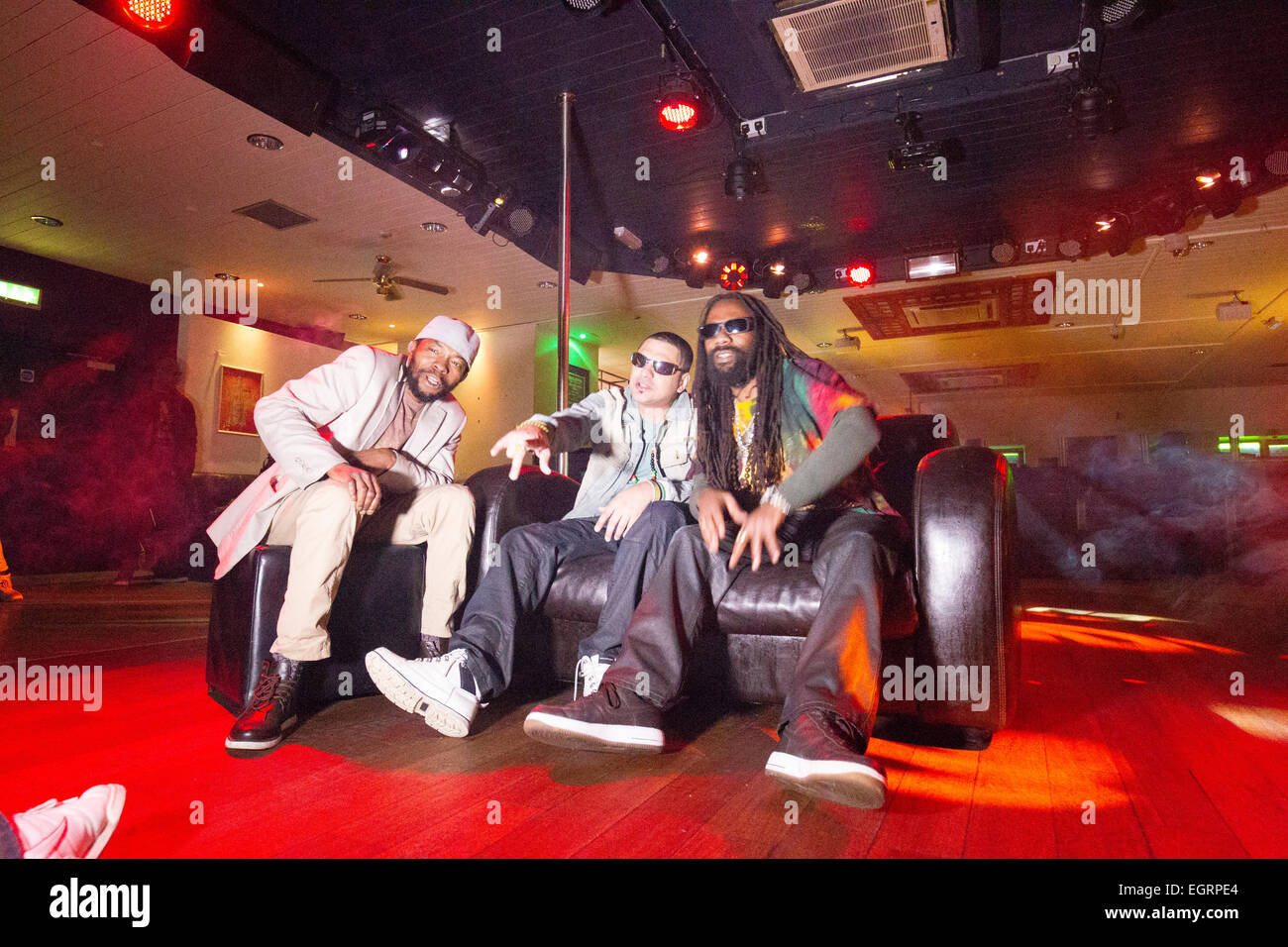 Lake Windermere, UK. 1st March, 2015. Ras Sherby & Mirza Mc , Shooting ...