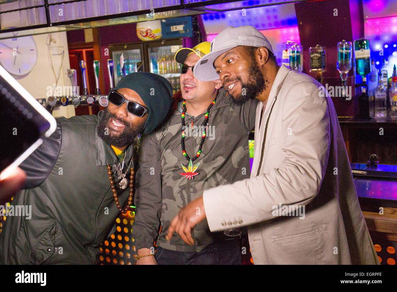 Lake Windermere, UK. 1st March, 2015. Ras Sherby & Mirza Mc , Shooting ...