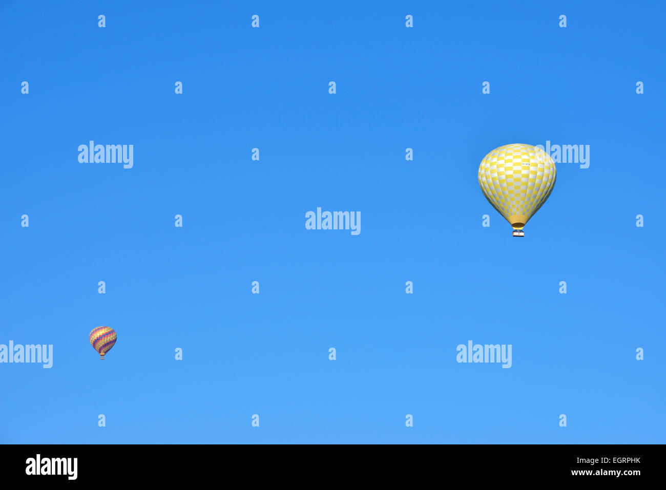 Hot air balloon, Cappadocia, Turkey Stock Photo - Alamy