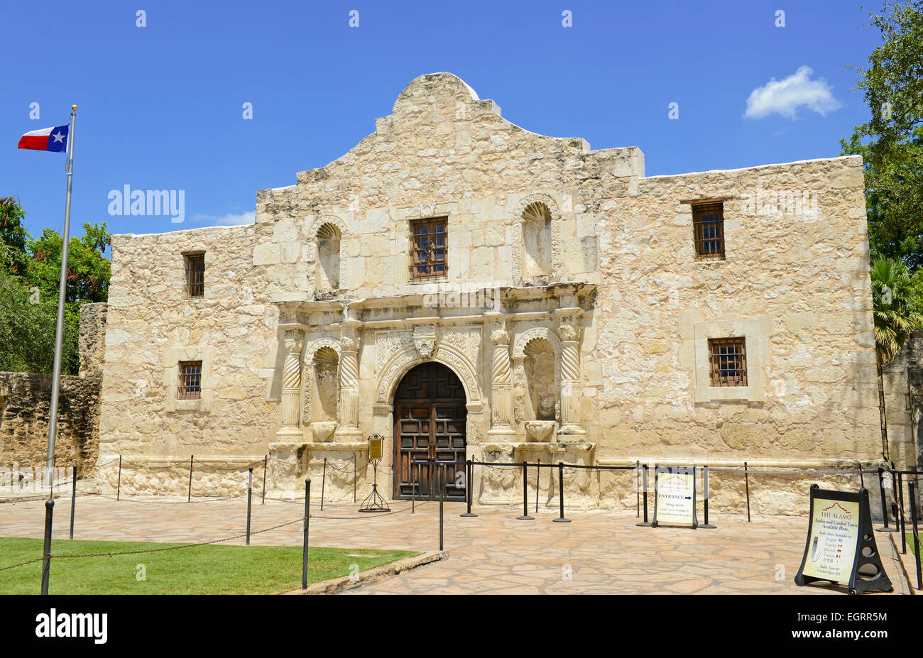 The historic Alamo, San Antonio, Texas, USA Stock Photo - Alamy