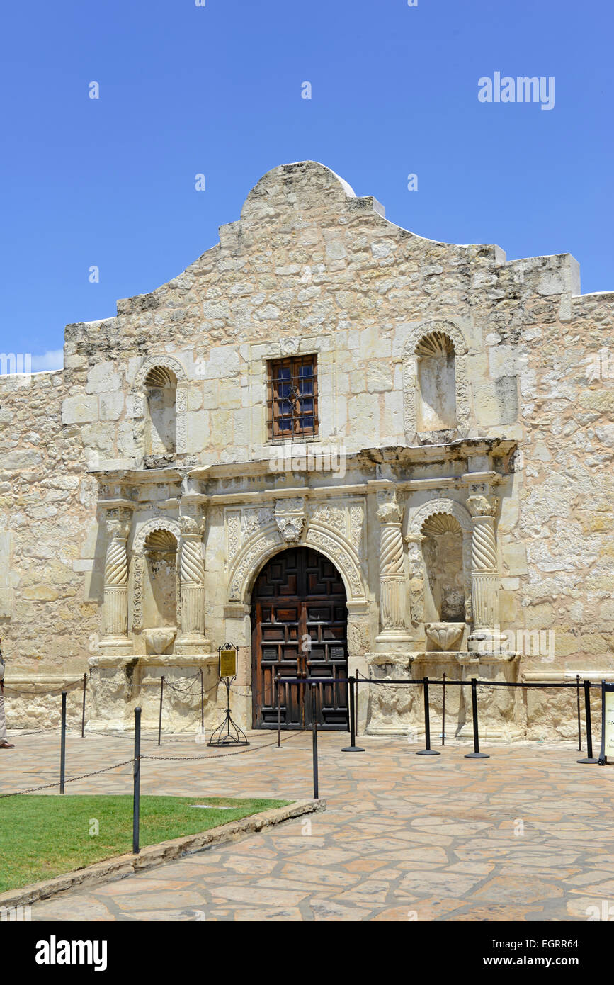 The historic Alamo, San Antonio, Texas, USA Stock Photo - Alamy