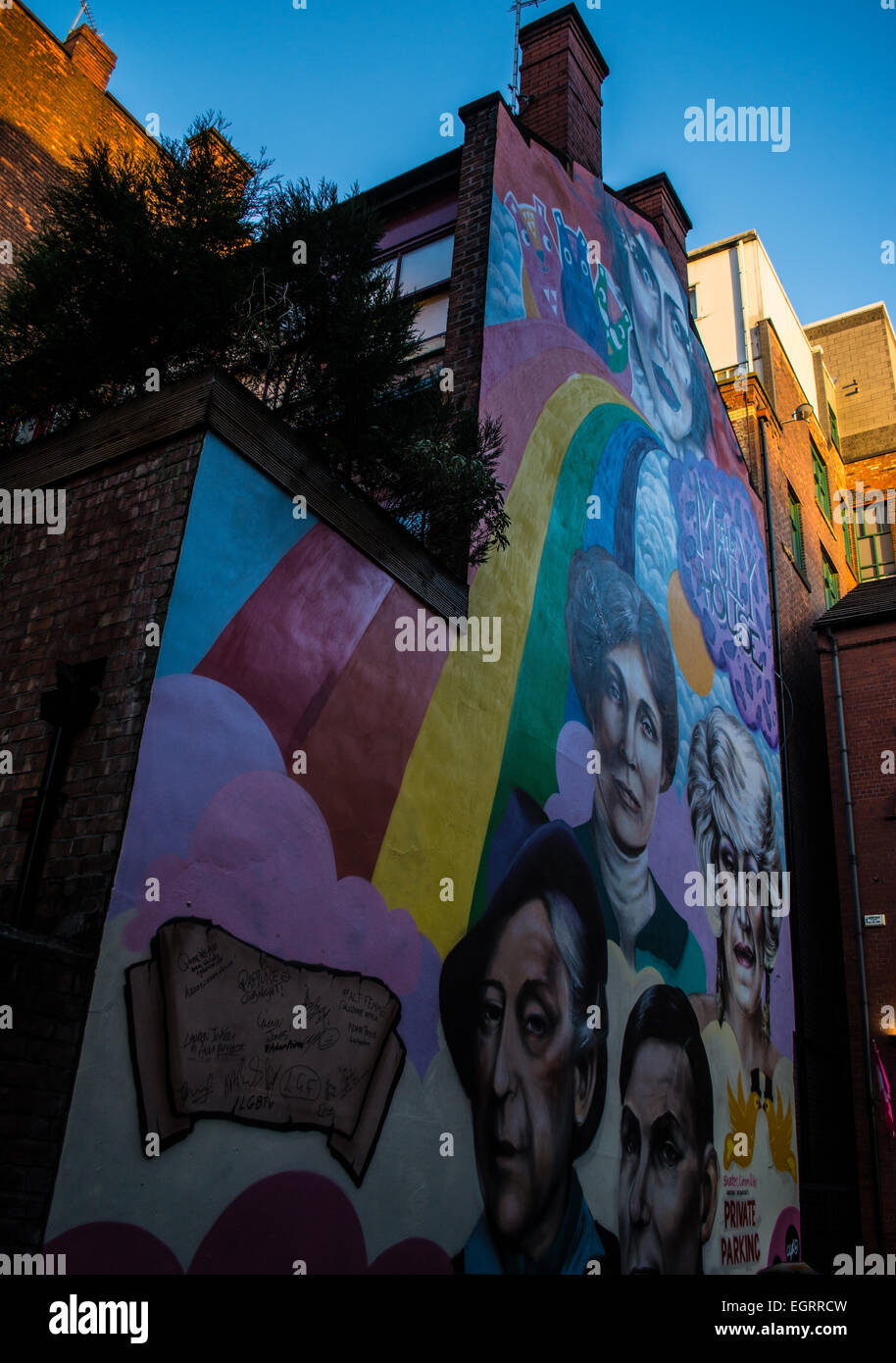 Manchester street art hi-res stock photography and images - Alamy