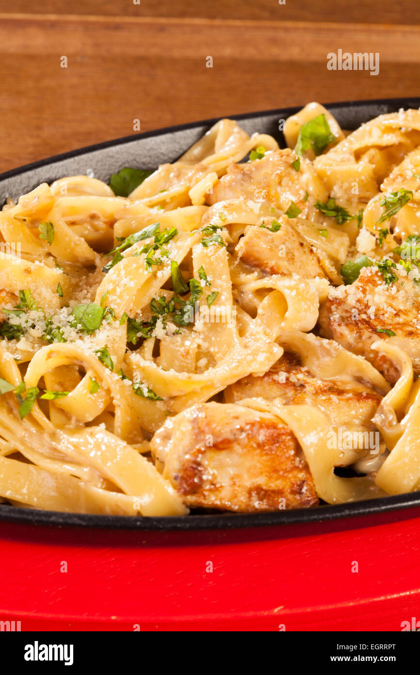 pasta chicken meat food plate red cooked sauce cuisine Italian dish ...