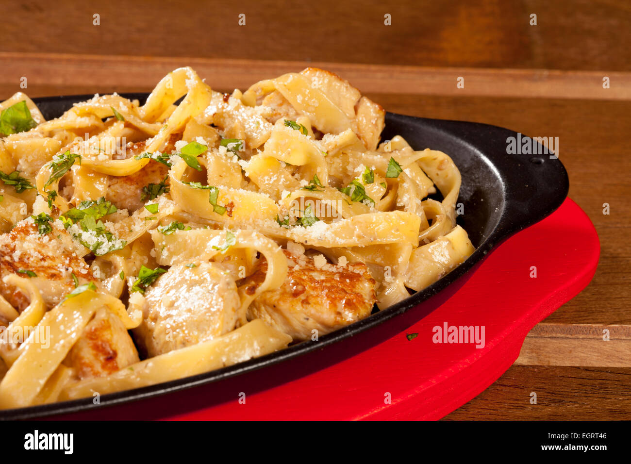 pasta chicken meat food plate red cooked sauce cuisine Italian dish ...