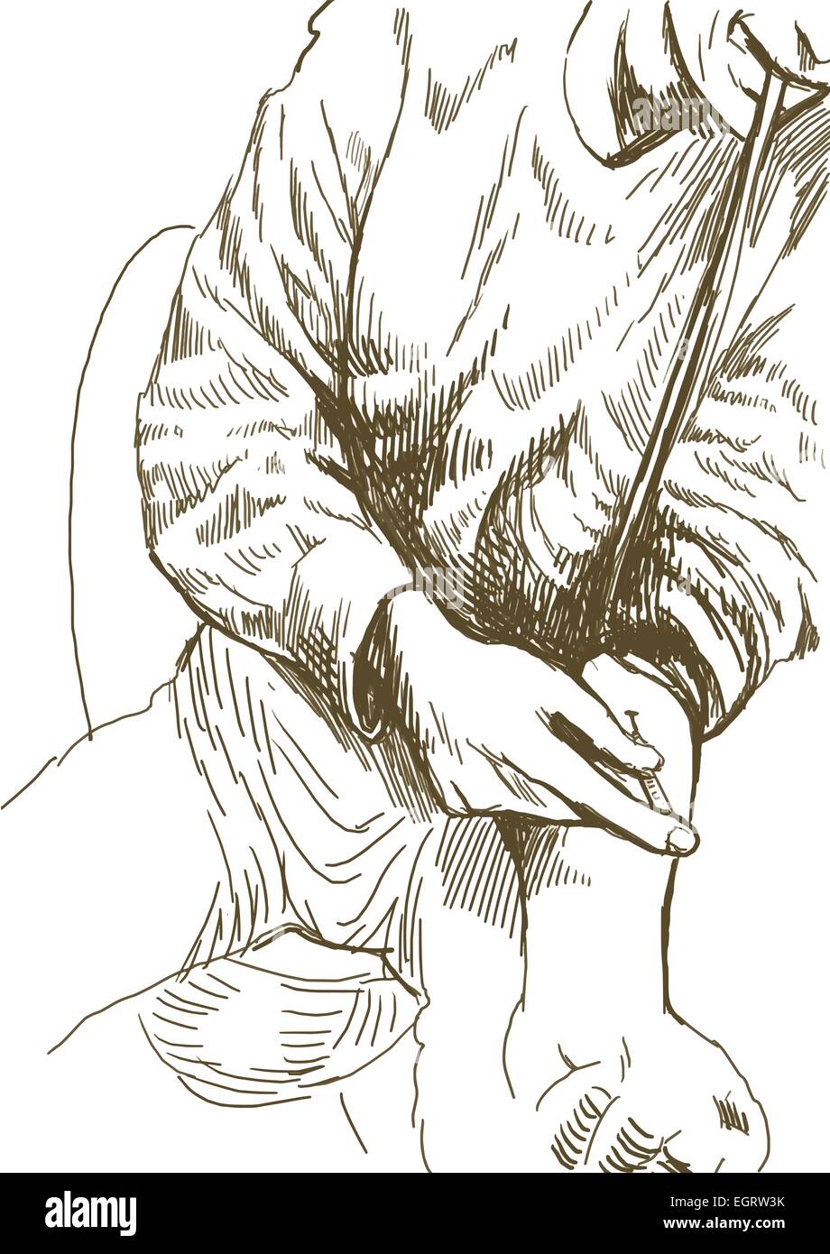 An hand drawn illustrations - (marker technique) - Junkies Stock Vector ...