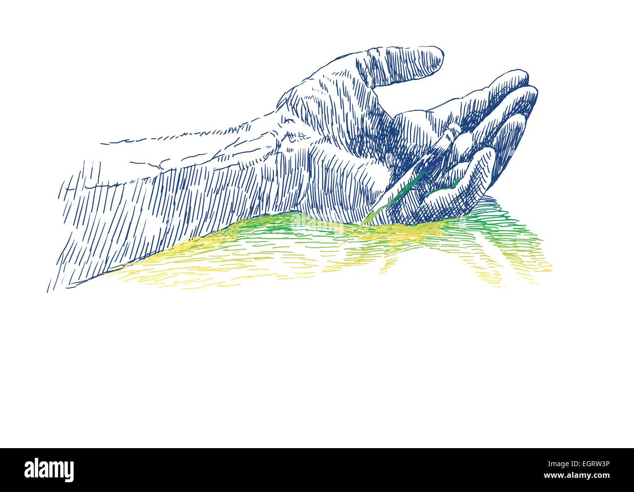 An hand drawn illustrations - (marker technique) - Junkies Stock Vector ...