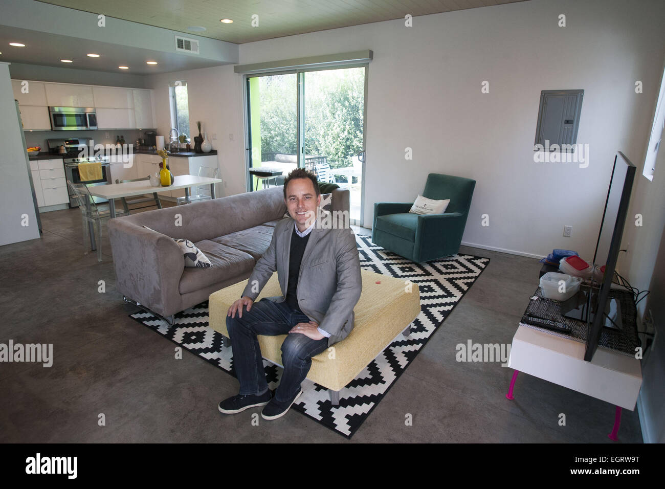 Los Angeles, California, USA. 17th Feb, 2015. Christian Navar, CEO and ...