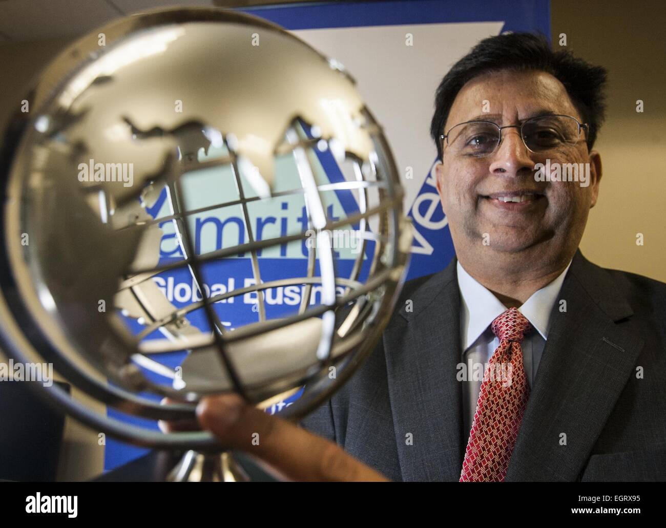 Los Angeles, California, USA. 23rd Feb, 2015. Gunjan Bagla, founder and ...