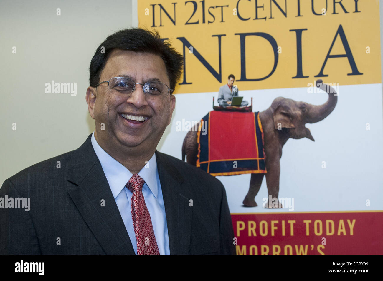 Los Angeles, California, USA. 23rd Feb, 2015. Gunjan Bagla, founder and ...