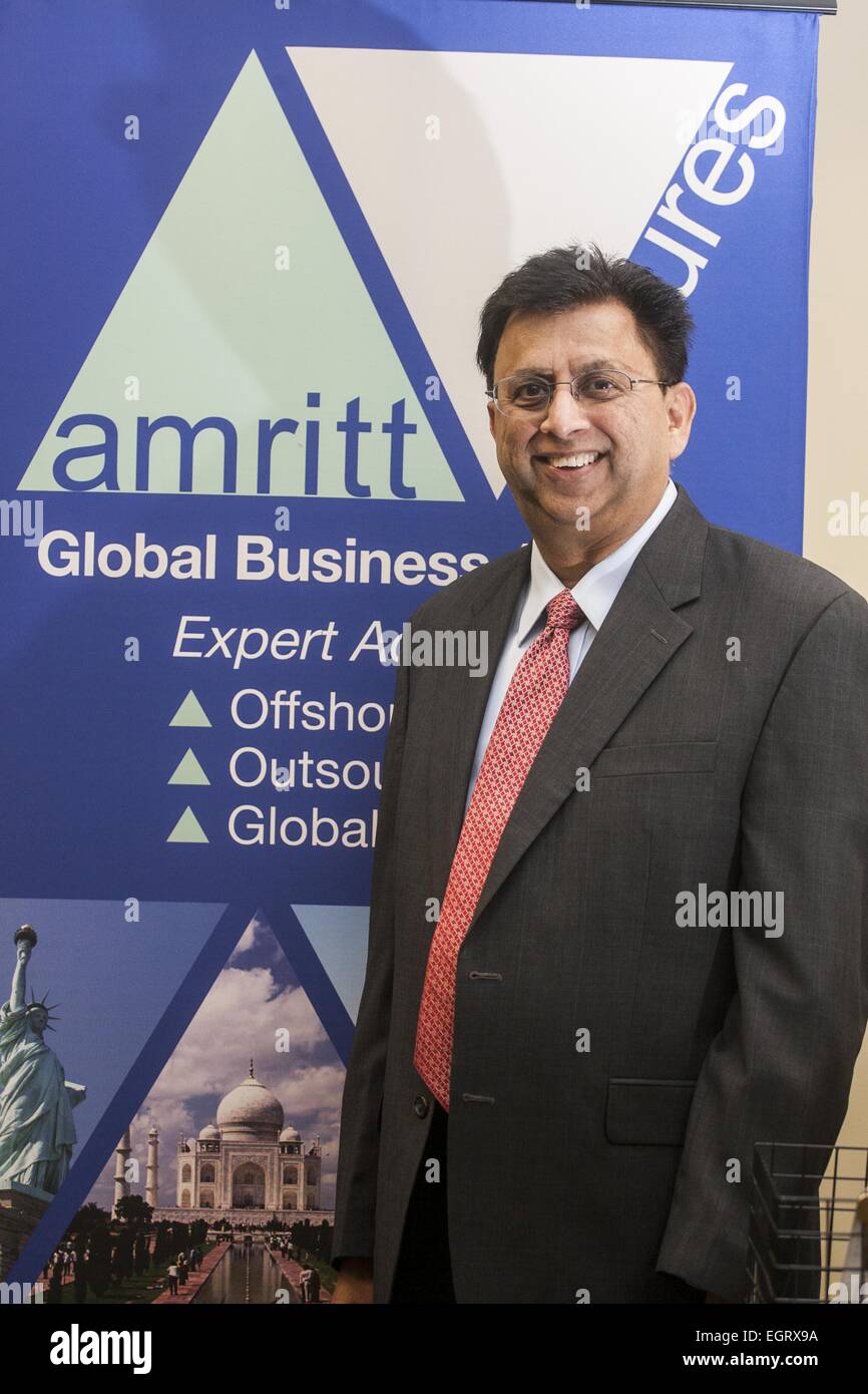 Los Angeles, California, USA. 23rd Feb, 2015. Gunjan Bagla, founder and ...