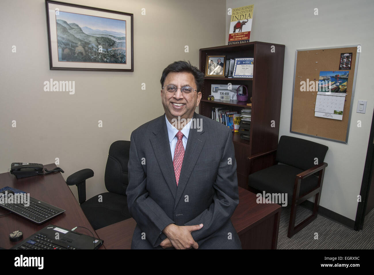 Los Angeles, California, USA. 23rd Feb, 2015. Gunjan Bagla, founder and ...