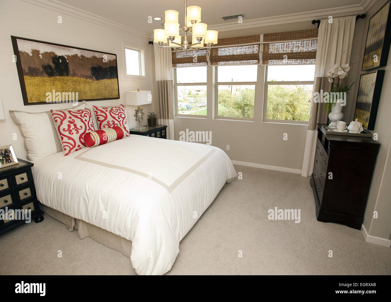 Orange County, California, USA. 21st Feb, 2015. California model home ...