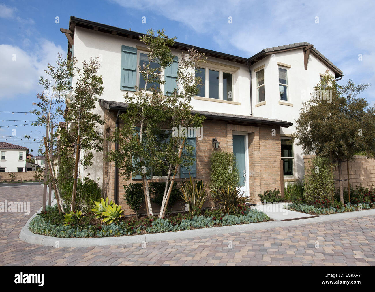 Orange County, California, USA. 21st Feb, 2015. California model home ...