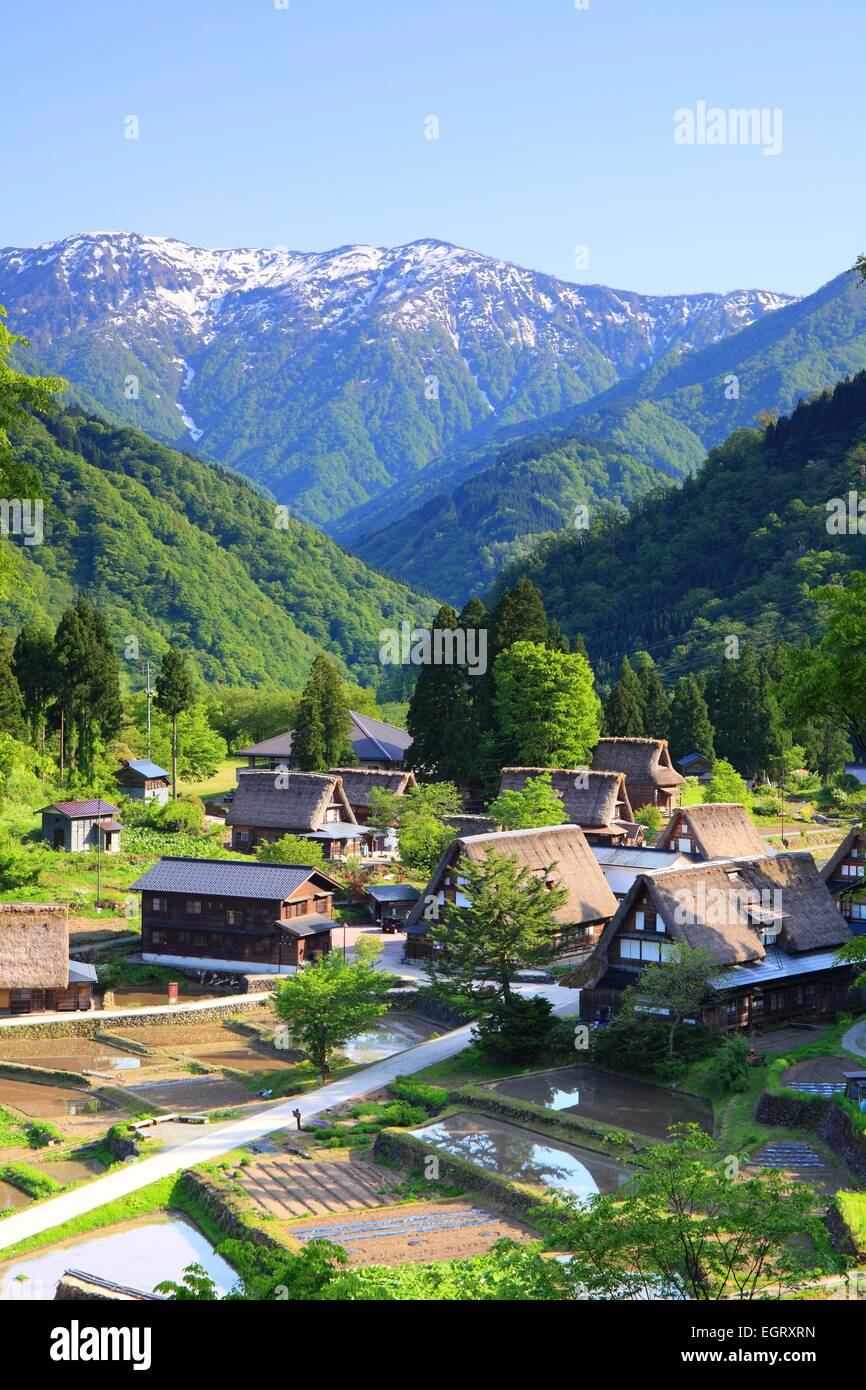 World heritage site Gokayama, Toyama, Japan Stock Photo - Alamy