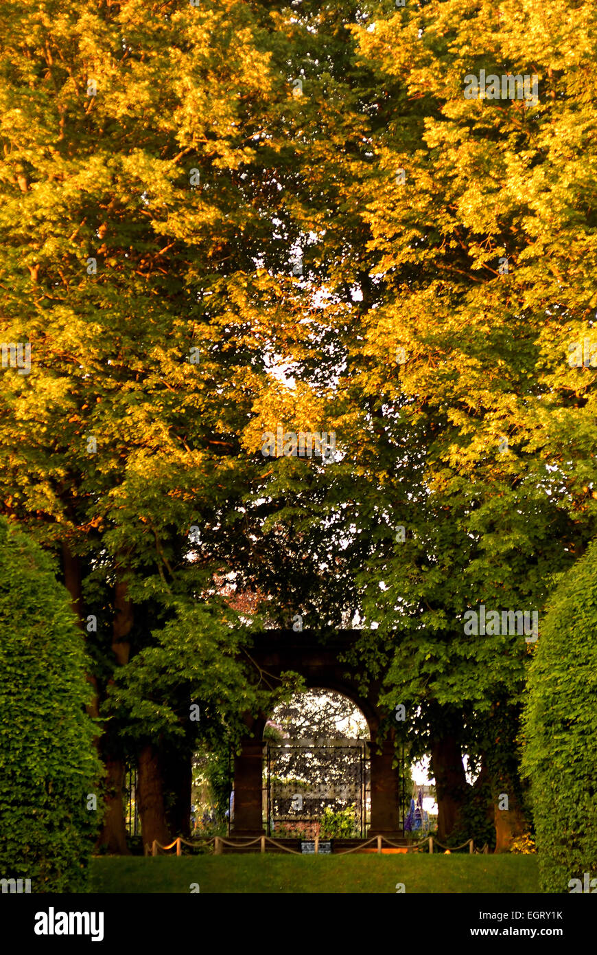 The Alnwick Garden Stock Photo - Alamy
