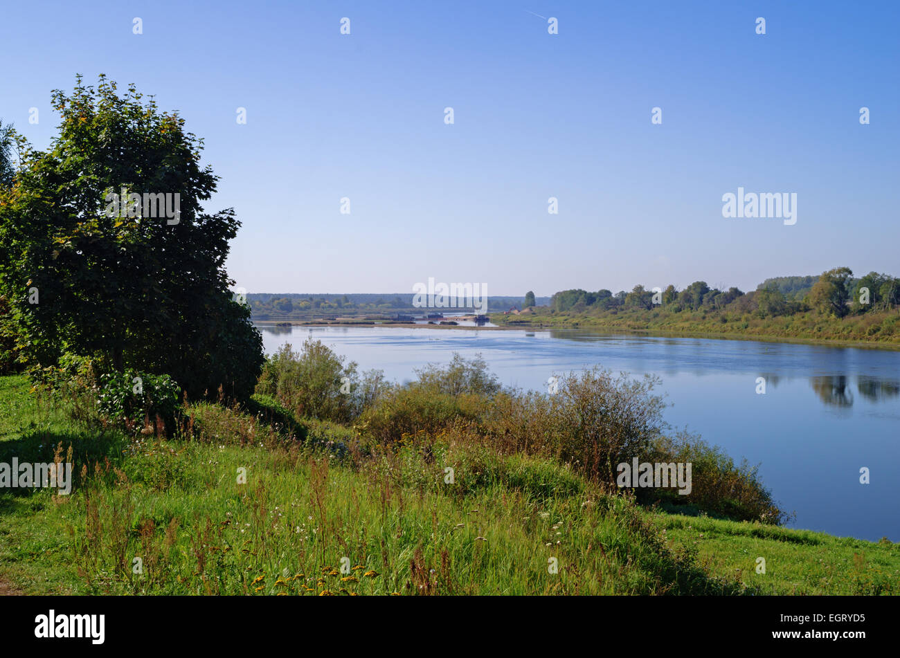River Zapadnaya (Western) Dvina Stock Photo - Alamy