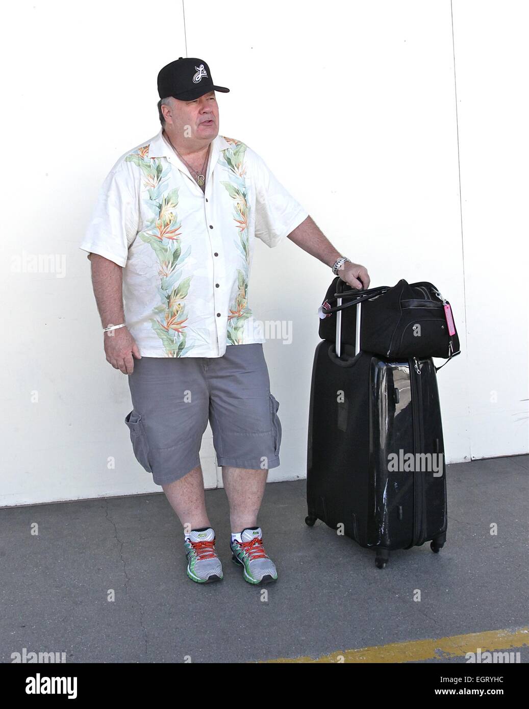 Dennis Haskins arrives at Los Angeles International Airport (LAX ...