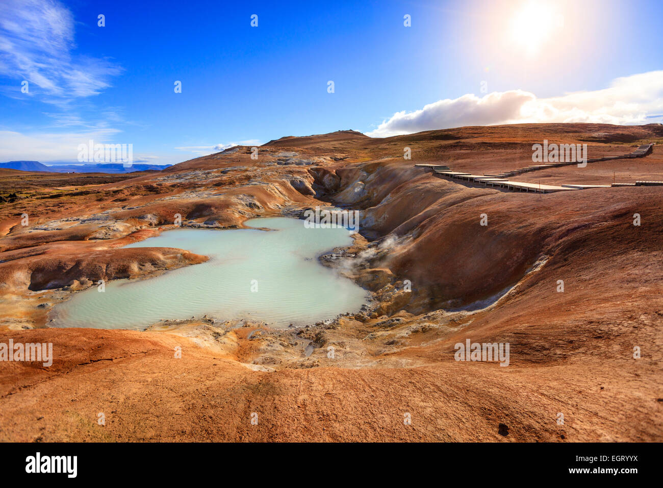 Hot geothermal pool hi-res stock photography and images - Alamy