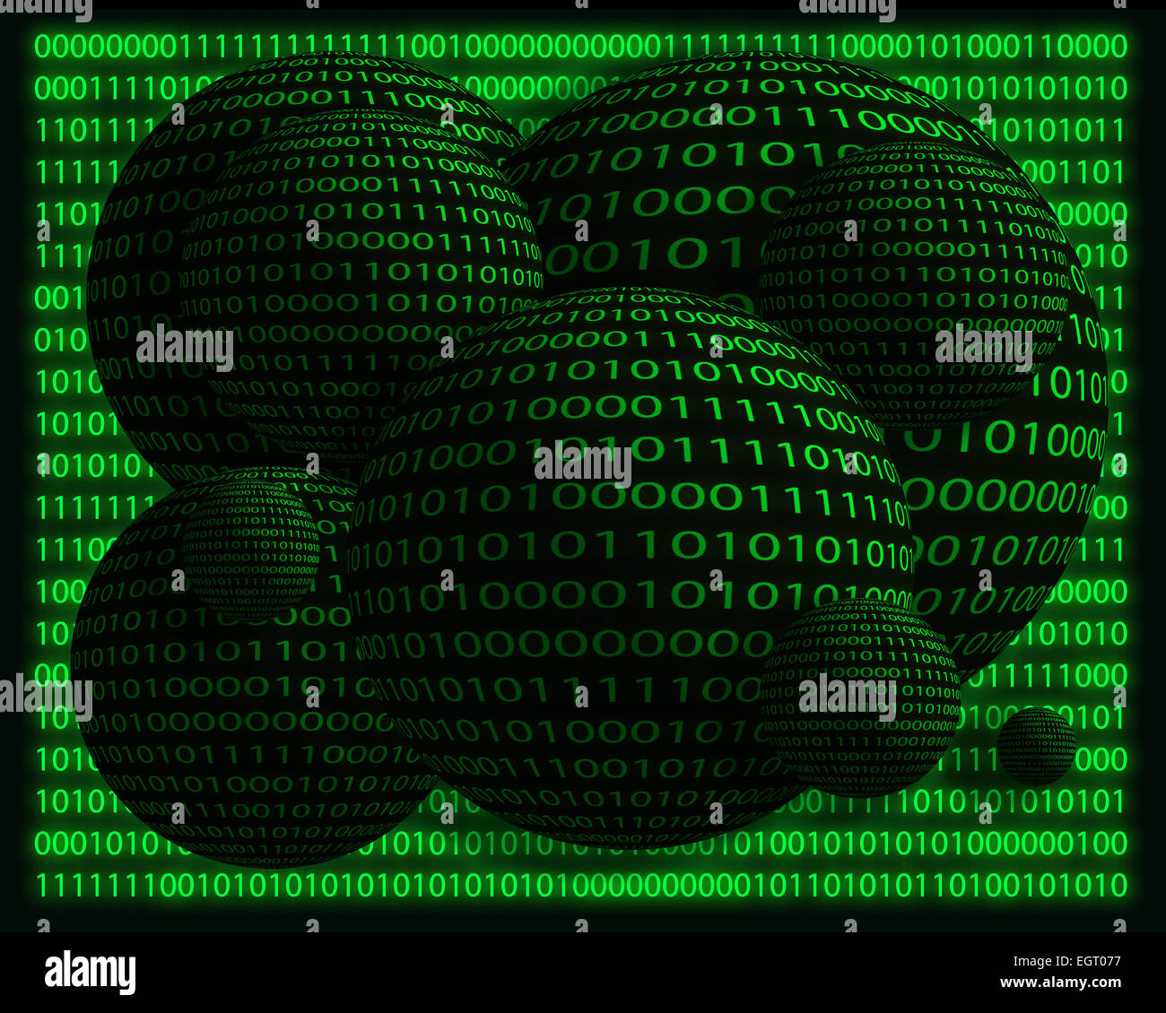 Abstract background image of digital binary code Stock Photo - Alamy