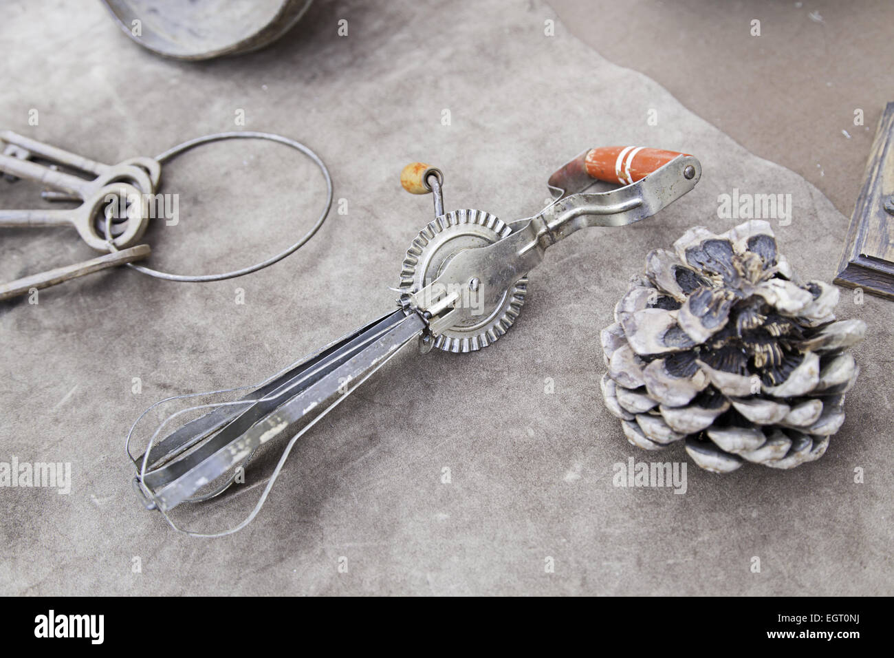 Old fashioned kitchen supplies hi-res stock photography and images - Alamy